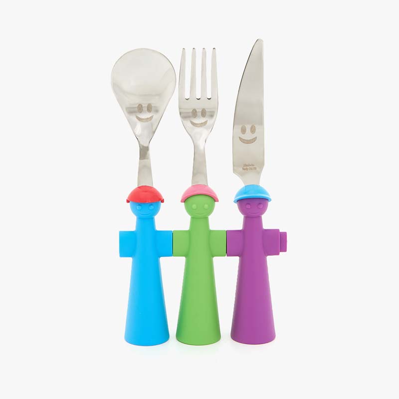 Cubiertos para niños, cubiertos infantiles originales, prácticos